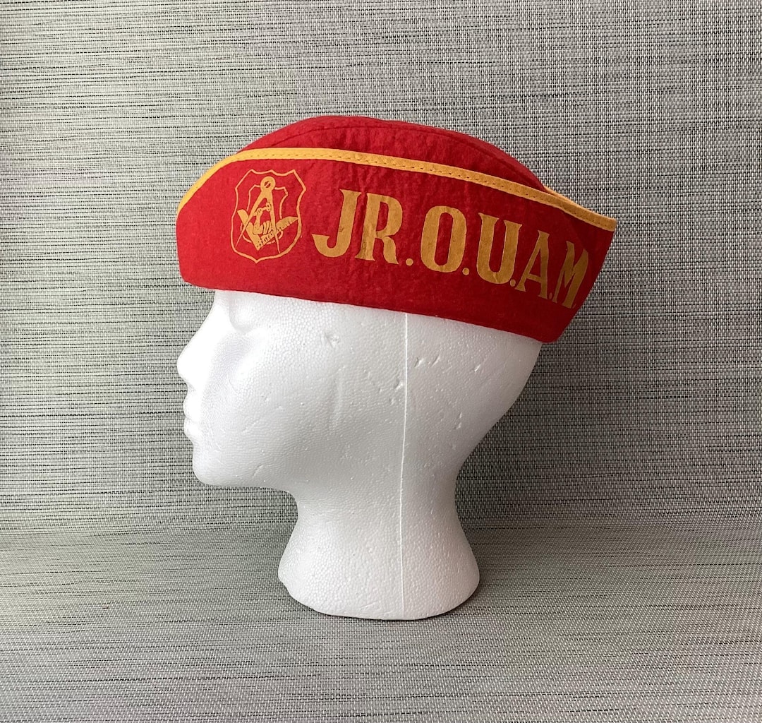 VTG Jr. O.U.A.M. Hat/ Cap, Junior Order of United American Mechanics ...
