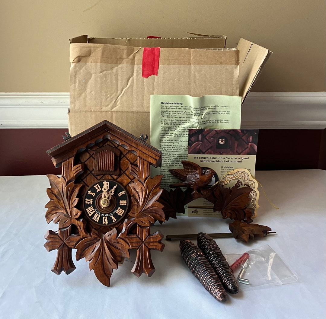 Vintage Original Black Forest Hones-uhren Cuckoo Clock, Germany, Still ...