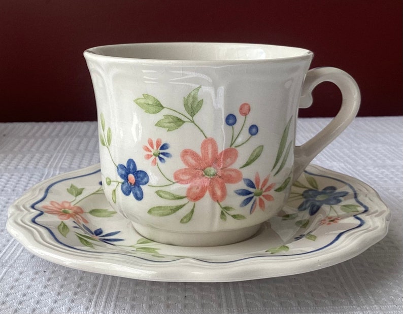 Vintage 23-piece Country French Ironstone Tea Set Service for - Etsy
