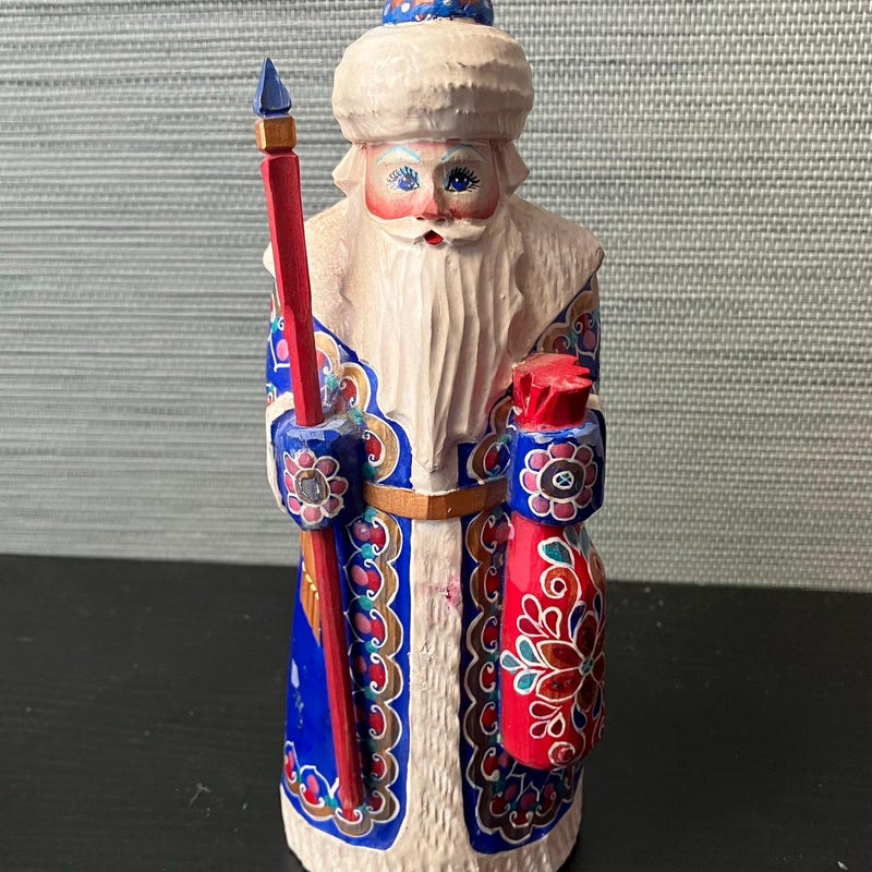 Hand Painted Ded Moroz - Etsy