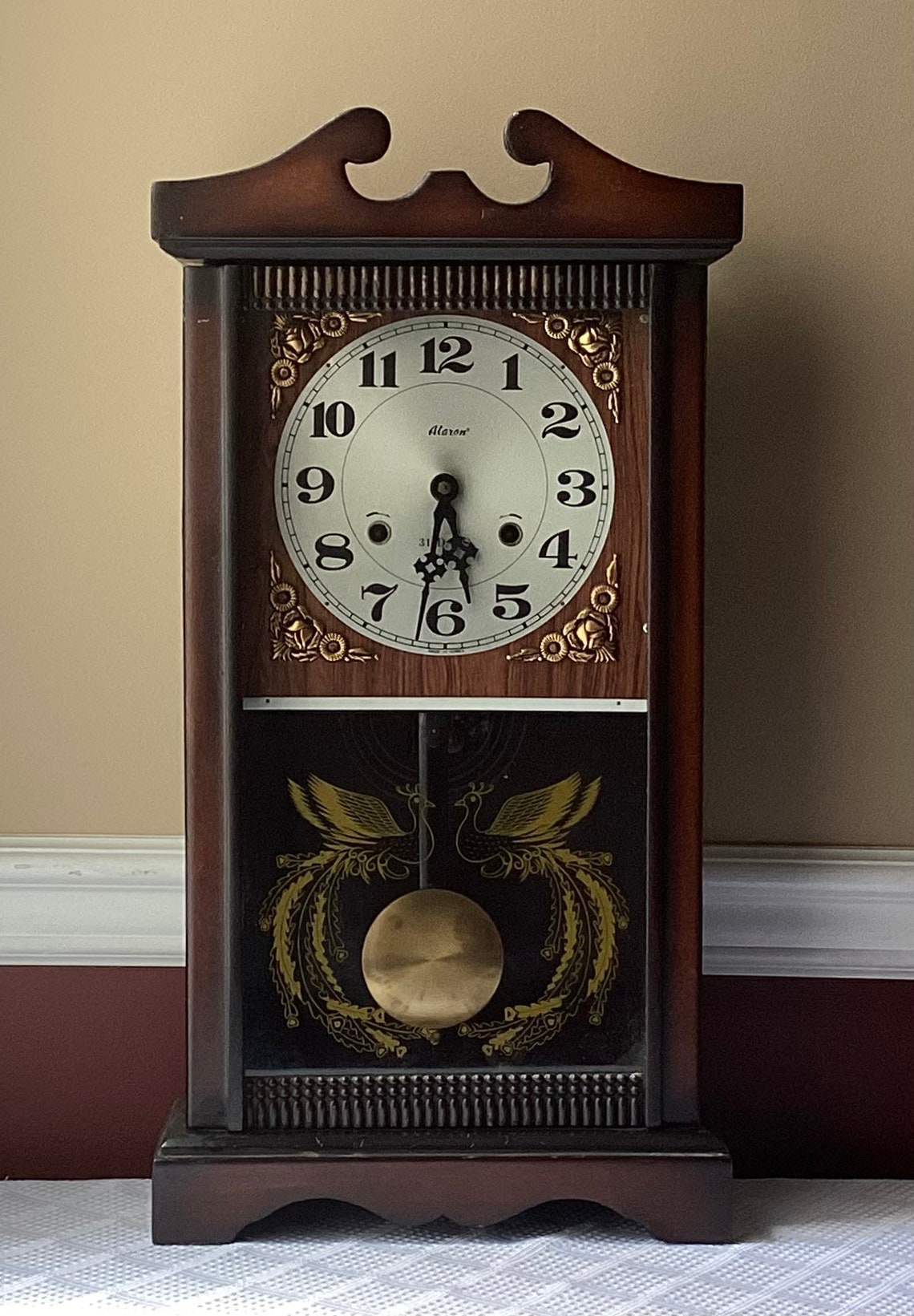Vintage Alaron 31 Day Wall Clock Made In Korea With Key Not Etsy Vintage Alaron 31 Day Wall Clock Made In Korea With Key Not Etsy