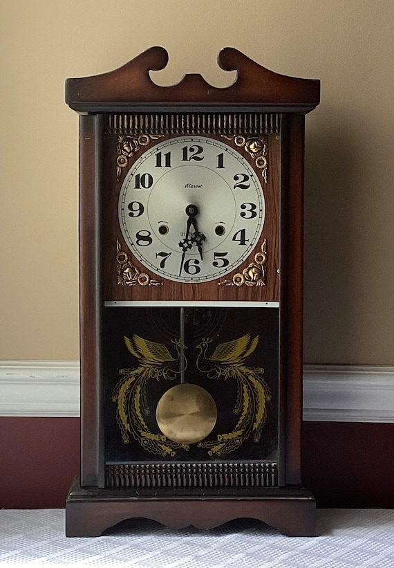 Vintage Alaron 31 Day Wall Clock Made in Korea With Key Not - Etsy