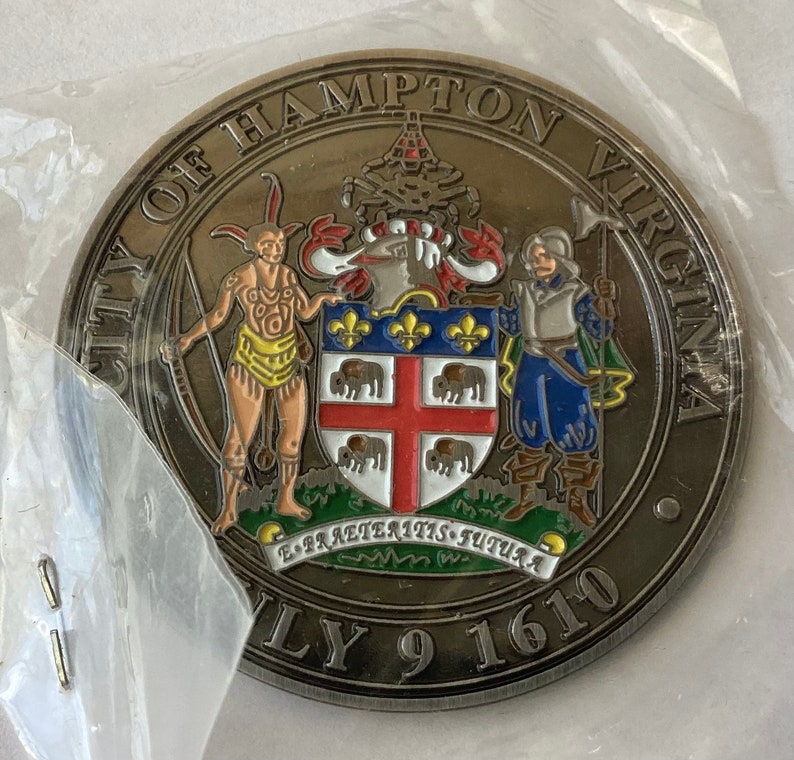 Hampton History Museum Medal Commemorating the Opening May 3 - Etsy