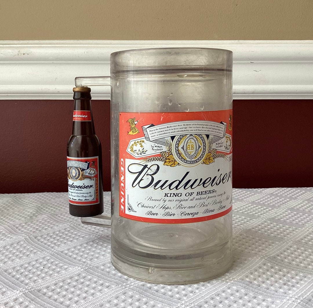 Vintage Budweiser Freezable Stein With Beer Bottle Handle, 12 Fl. Oz ...