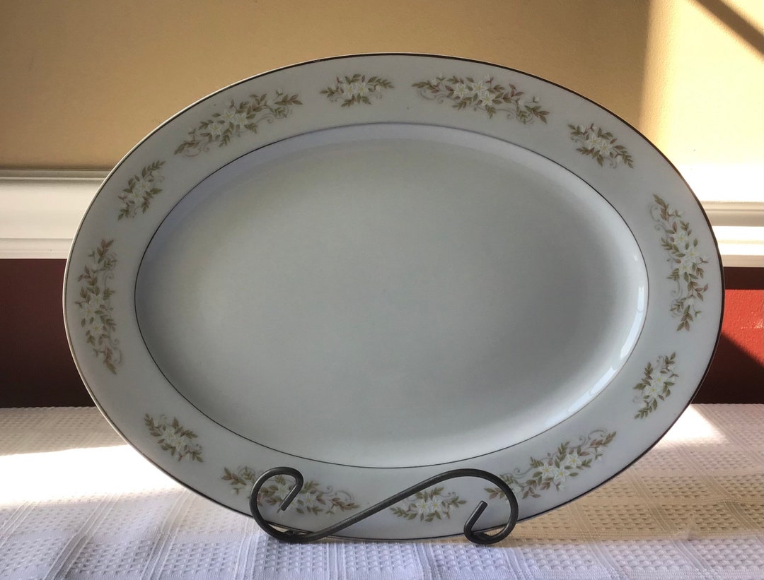 Vintage 326 Springtime Fine China Platter Internatinonal Silver Co ...