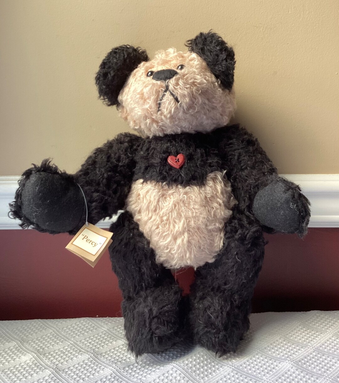 Vintage Ashton Drake “percy” Teddy Bear Designed by Pamela Wooley, With ...