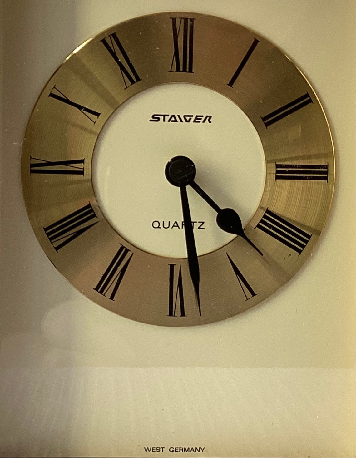 Vintage Staiger Quartz Clock Made in West Germany Working | Etsy