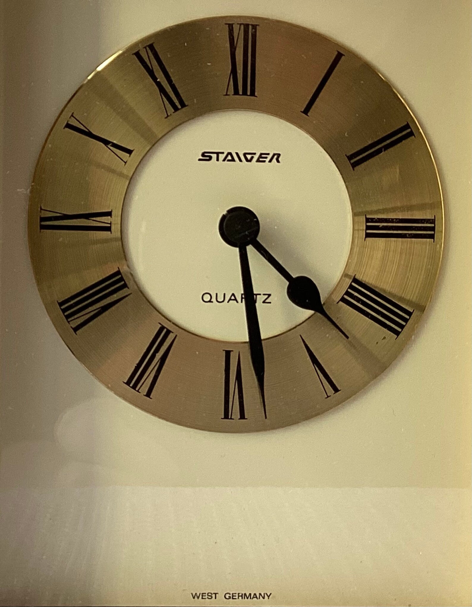 Vintage Staiger Quartz Clock Made in West Germany Working | Etsy