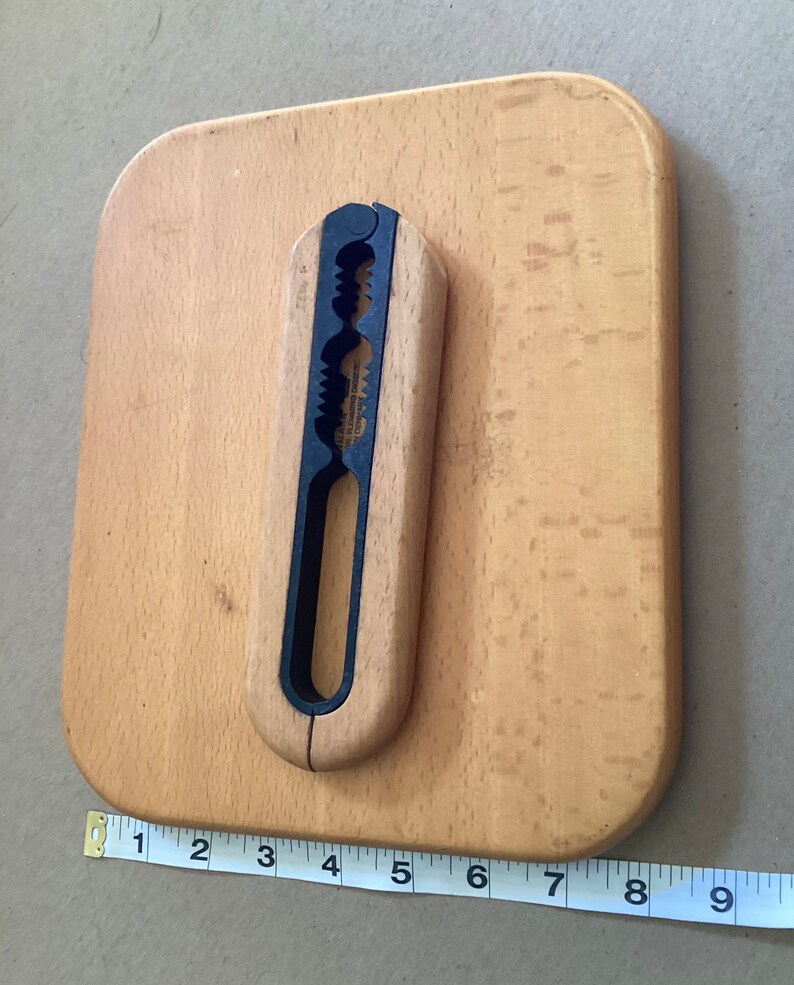 VTG Nissen Danmark Nutcracker & Wooden Nut Tray Set Flemming - Etsy