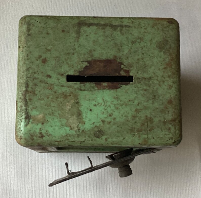 Vintage Thrift Dial Bank Metal Coin/ Piggy Bank, 4 3/4" T X 3" W - Etsy