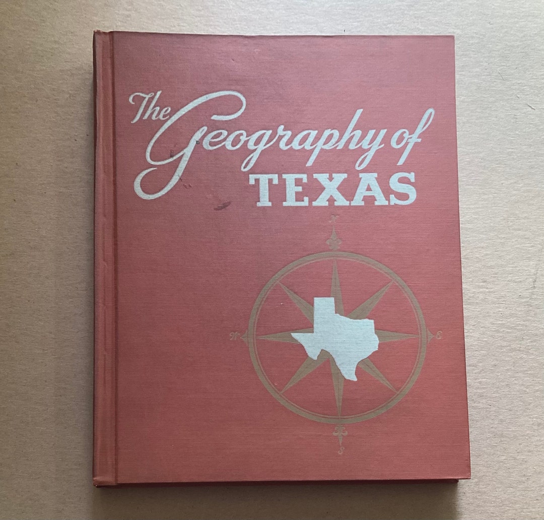 The Geography of Texas by William Trout Chambers, First Edition Book ...