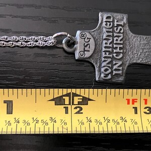 Vintage Confirmed in Christ Cross & Flame Pendant – United Methodist ...