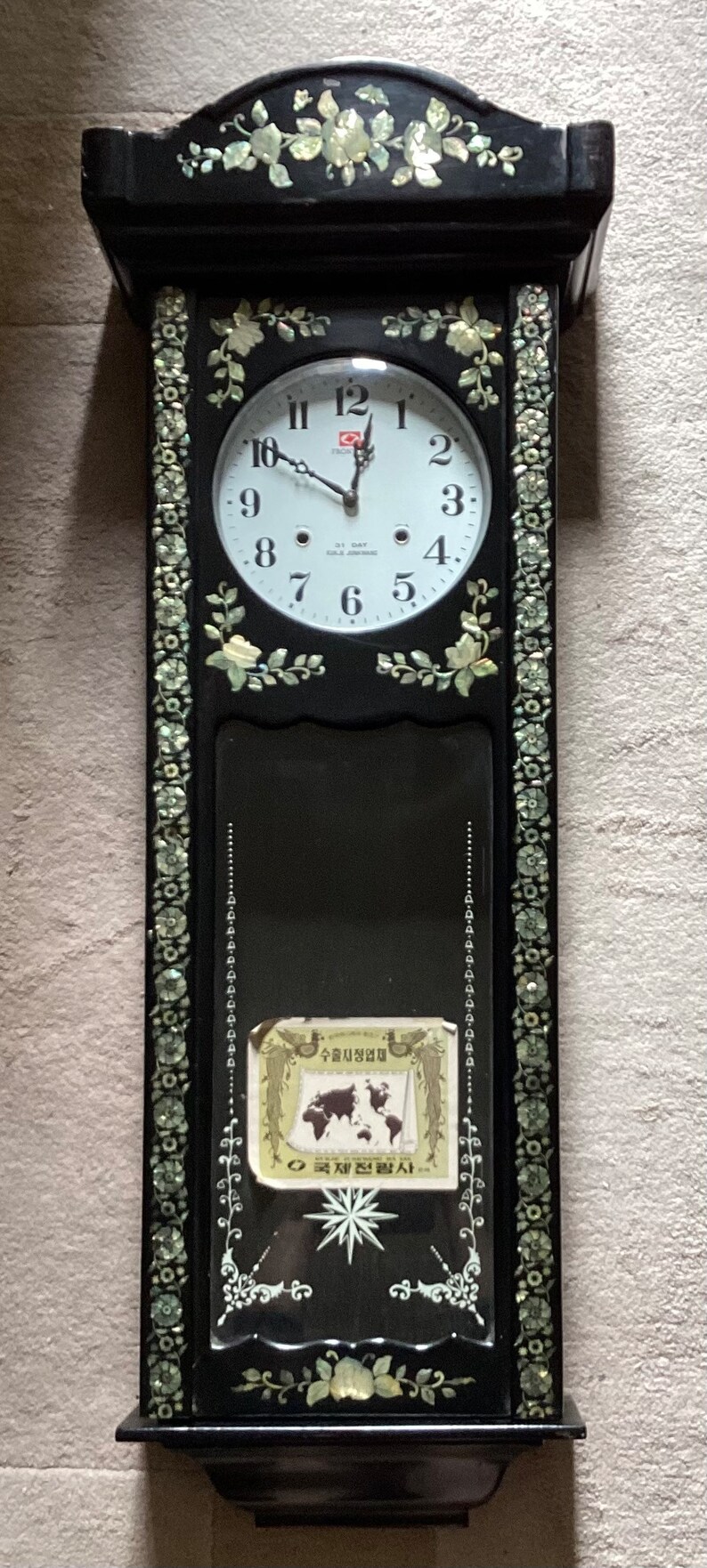 Pick-up Only VTG Frontier 31 Day Kukje Junkwang Wall Clock - Etsy