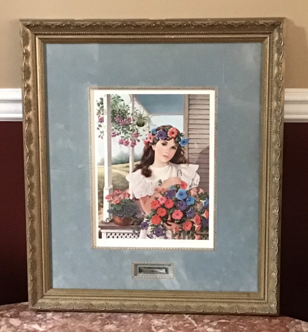 Vintage Limited Edition Art Print, Hand Signed and Numbered, "first ...