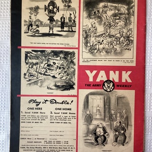 VTG WWII Yank the Army Weekly Magazine, May 18, 1945, Vol. 3, No 48 - Etsy