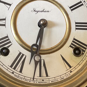 Antique Victorian Mechanical Ingraham Clock, Not Working - Etsy
