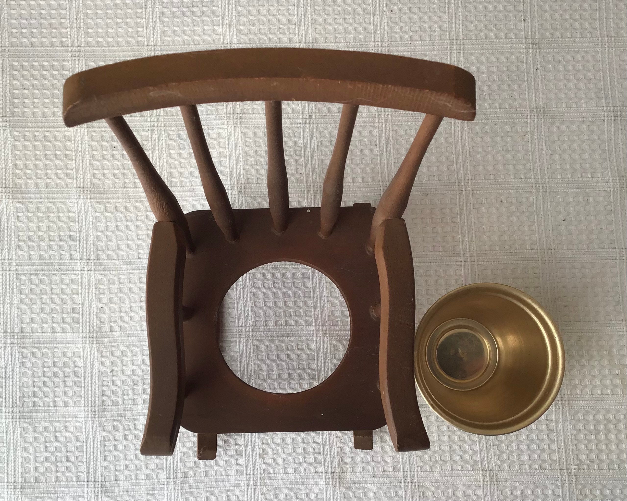 Vintage/antique Wooden Colonial Style Doll Rocking Chair | Etsy