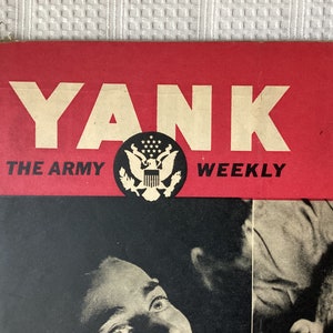 VTG WWII Yank the Army Weekly Magazine, May 18, 1945, Vol. 3, No 48 - Etsy