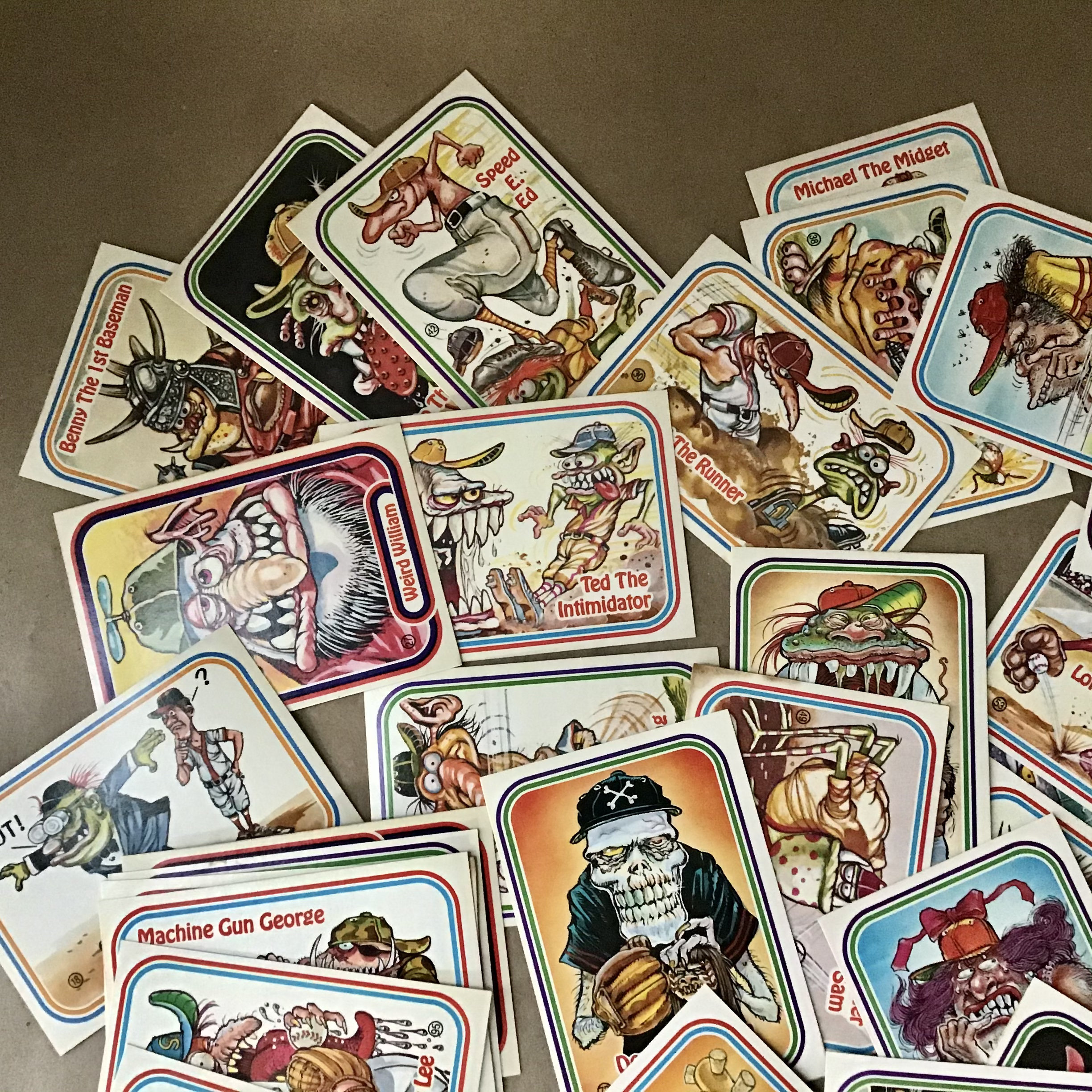 Lot Of 102 Trading Cards Wild Card 1st edition and Awesome | Etsy