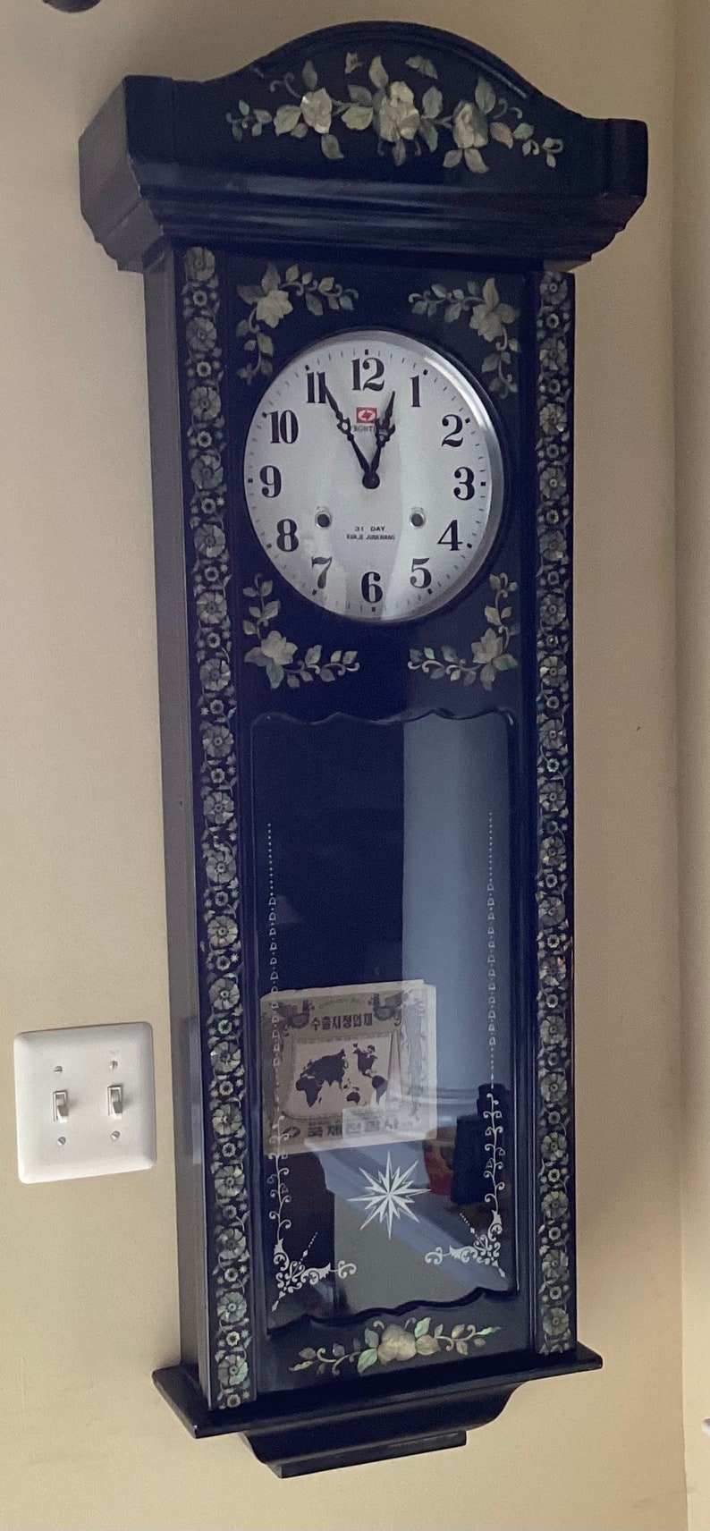 Pick-up Only VTG Frontier 31 Day Kukje Junkwang Wall Clock - Etsy