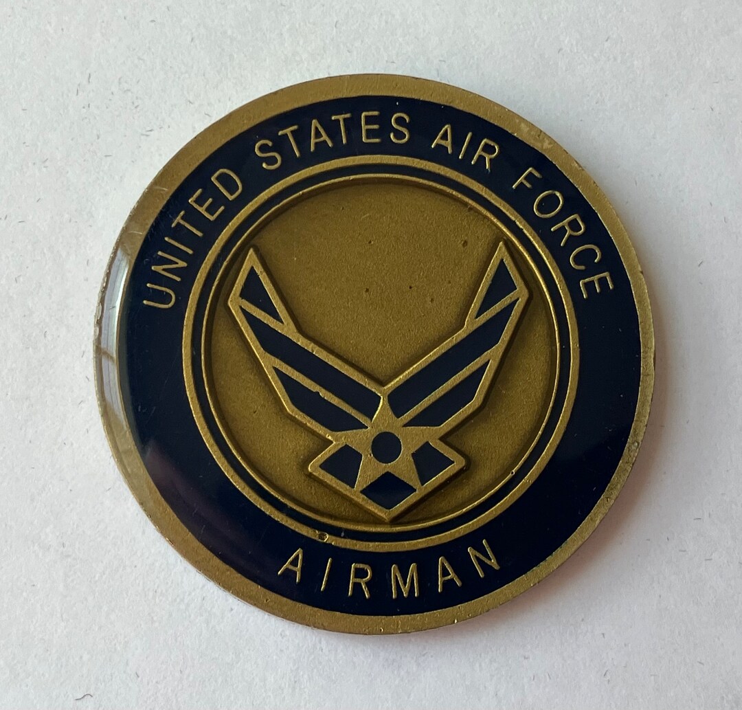 United States Air Force Airman, Airman First Class Challenge Coin - Etsy
