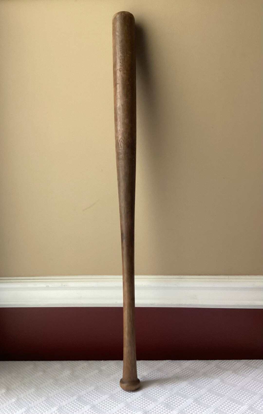 Vintage Recreation Macgregor Goldsmith Baseball Bat, Reg. US PAT OFF ...