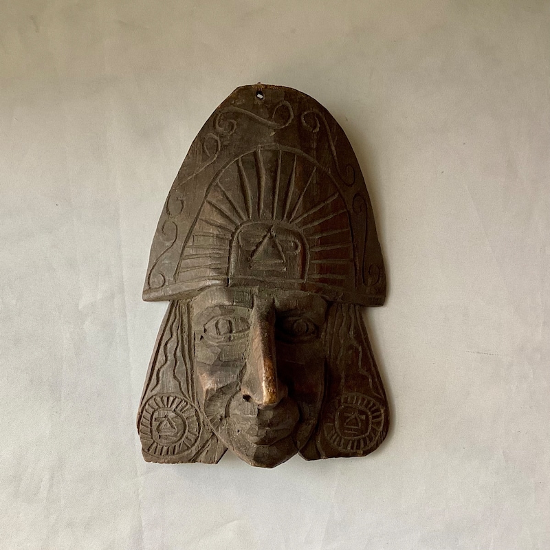 South American Wall Mask - Etsy