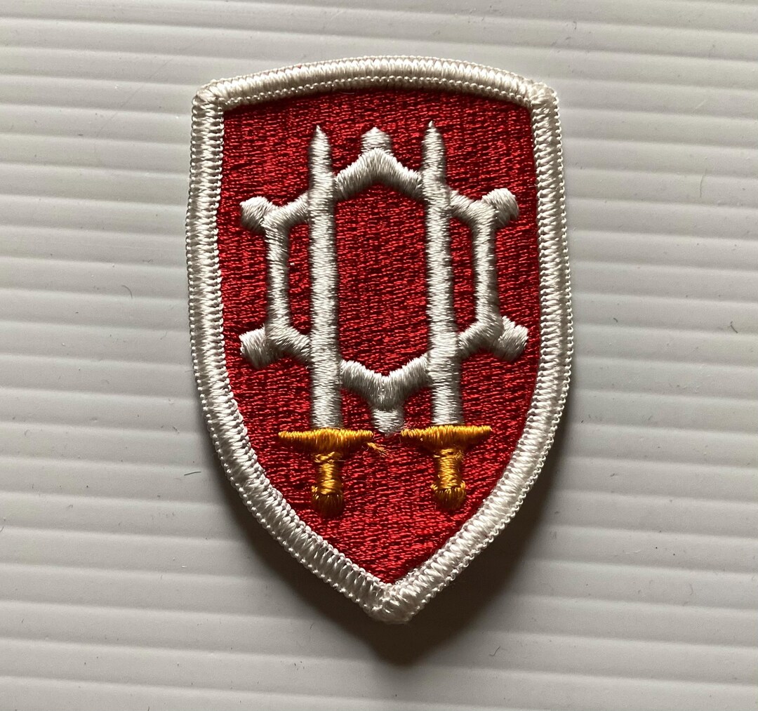Vintage US Army Engineer Command Patch - Etsy