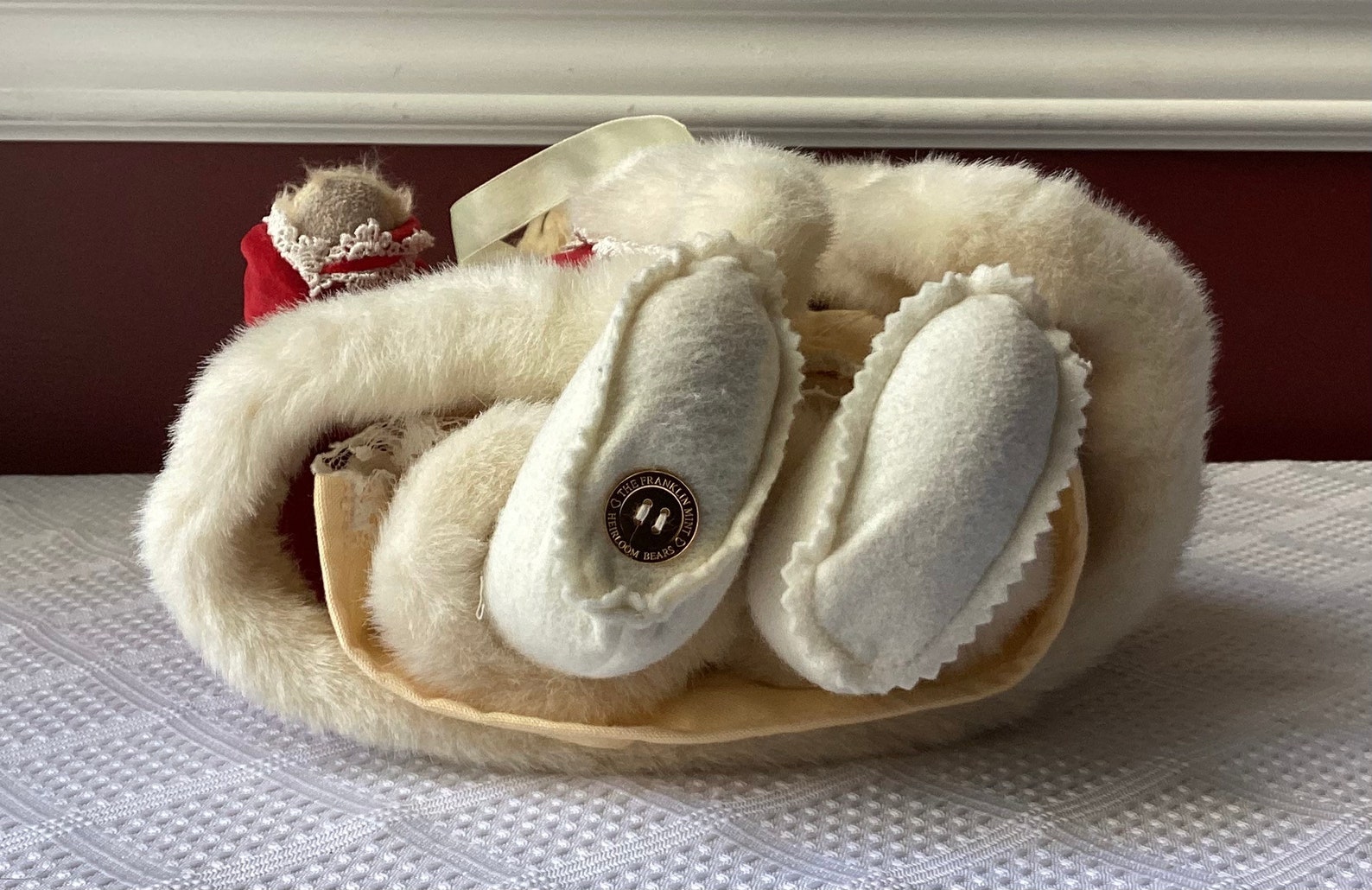 The Franklin Mint Heirlooms Bears Christmas Bear 14 Tall - Etsy