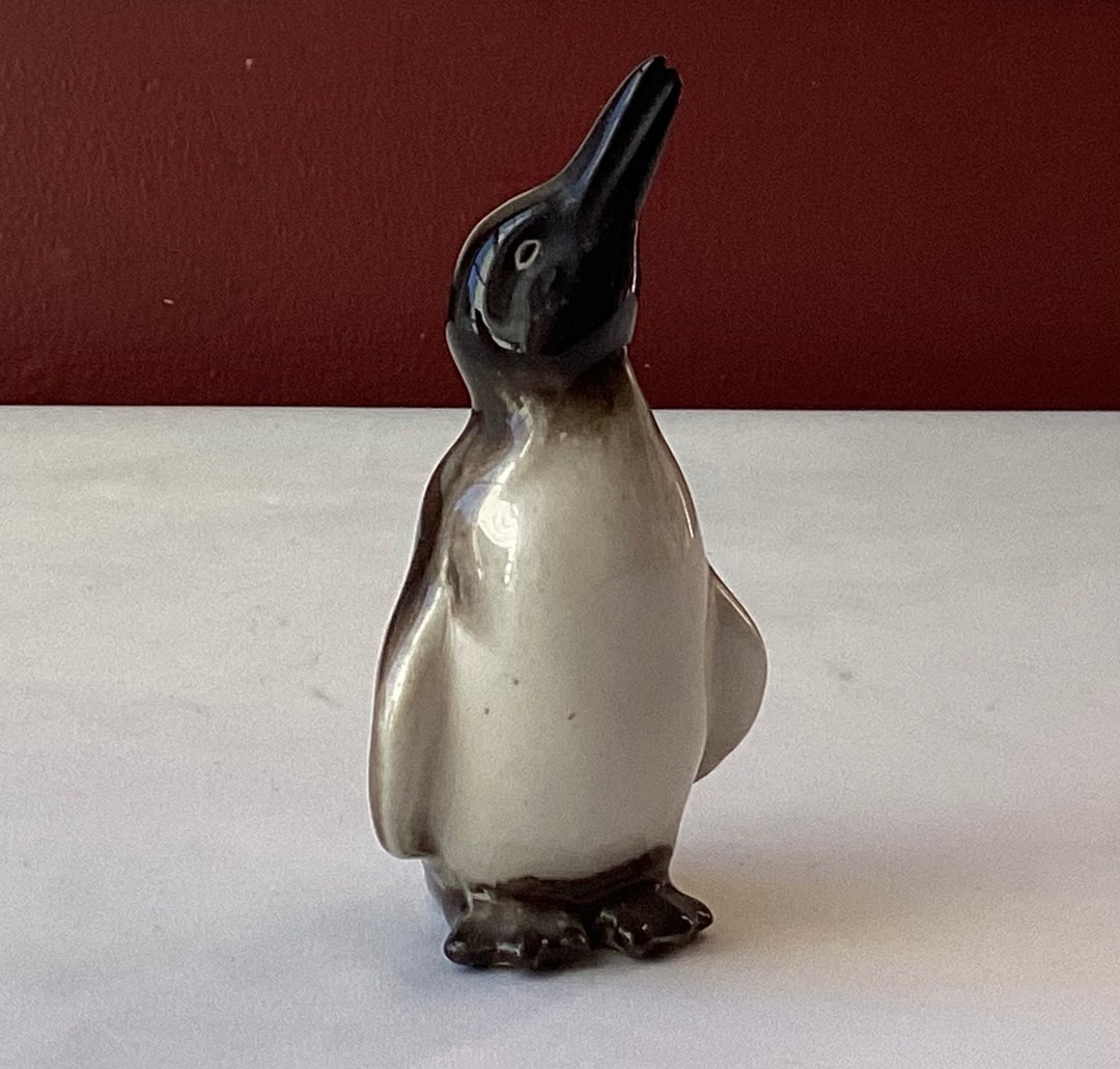 Vintage Porcelain Penguin Figurine, Marked, 4 1/4" Tall - Etsy