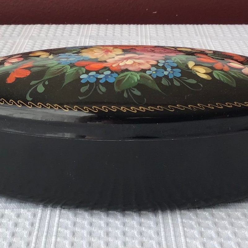 Russian Lacquer Box - Etsy