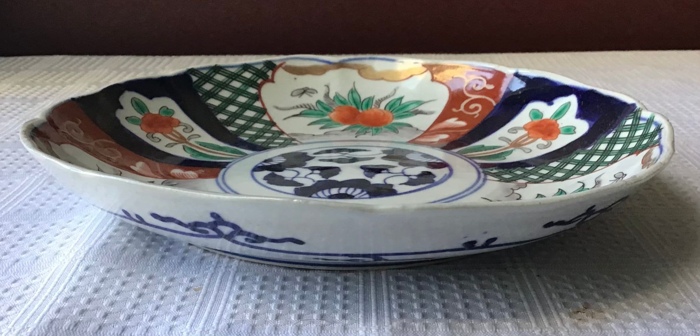 Antique 19th C. Chinese Porcelain Shallow Bowl/ Plate 8 1/4 | Etsy