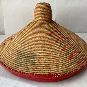 Vintage African Fulani (?) Hand Woven Hat - Etsy