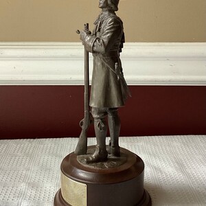 VTG Green Howard Bronze Sculpture, by Peter Hicks, Gift From General ...