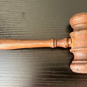 Antique Wooden Gavel, Unmarked, 7" L X 3 3/8" W - Etsy