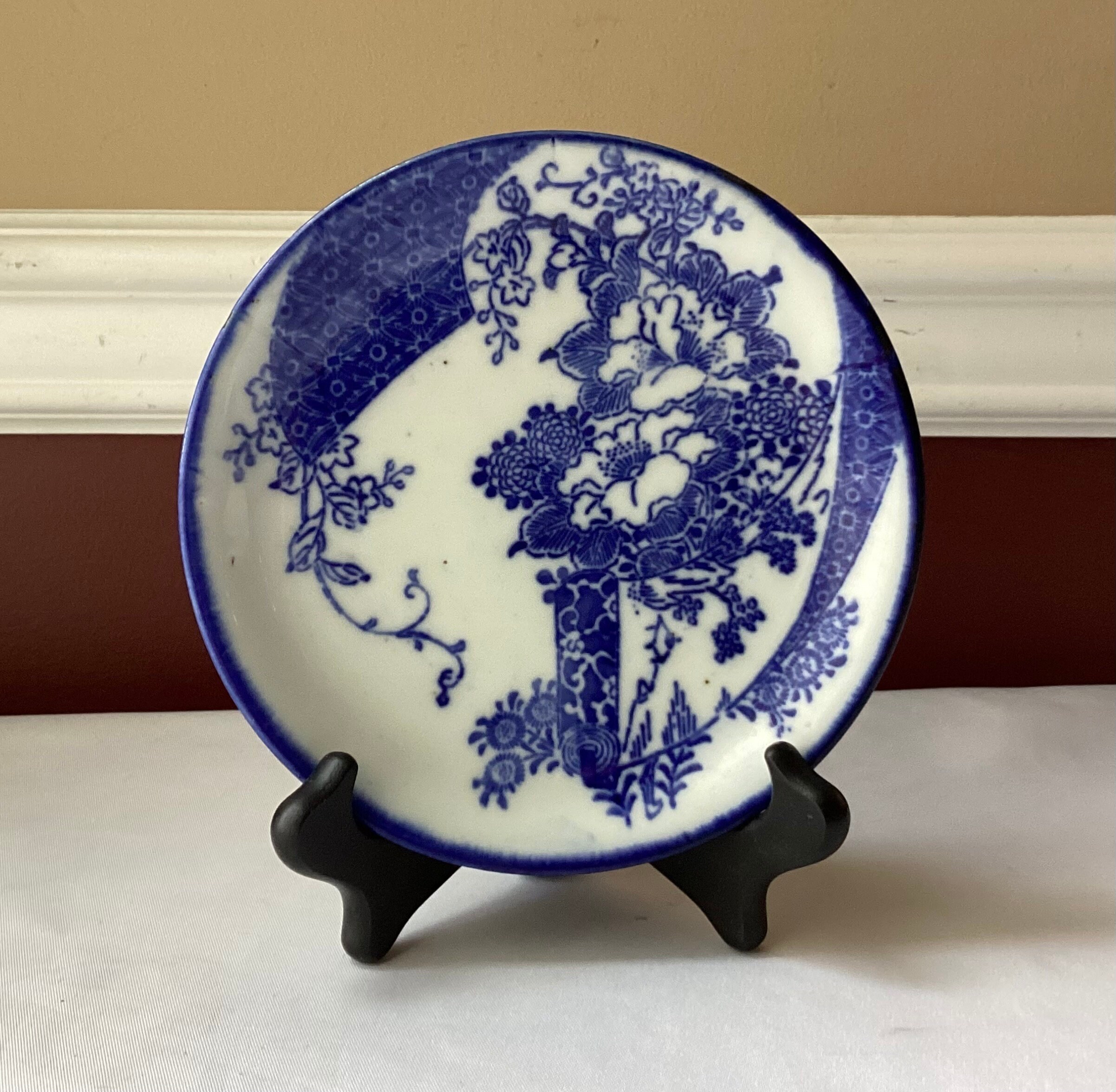 Antique Japanese Meiji Era Arita Porcelain Plate, 6 1/2”, Unmarked - Etsy