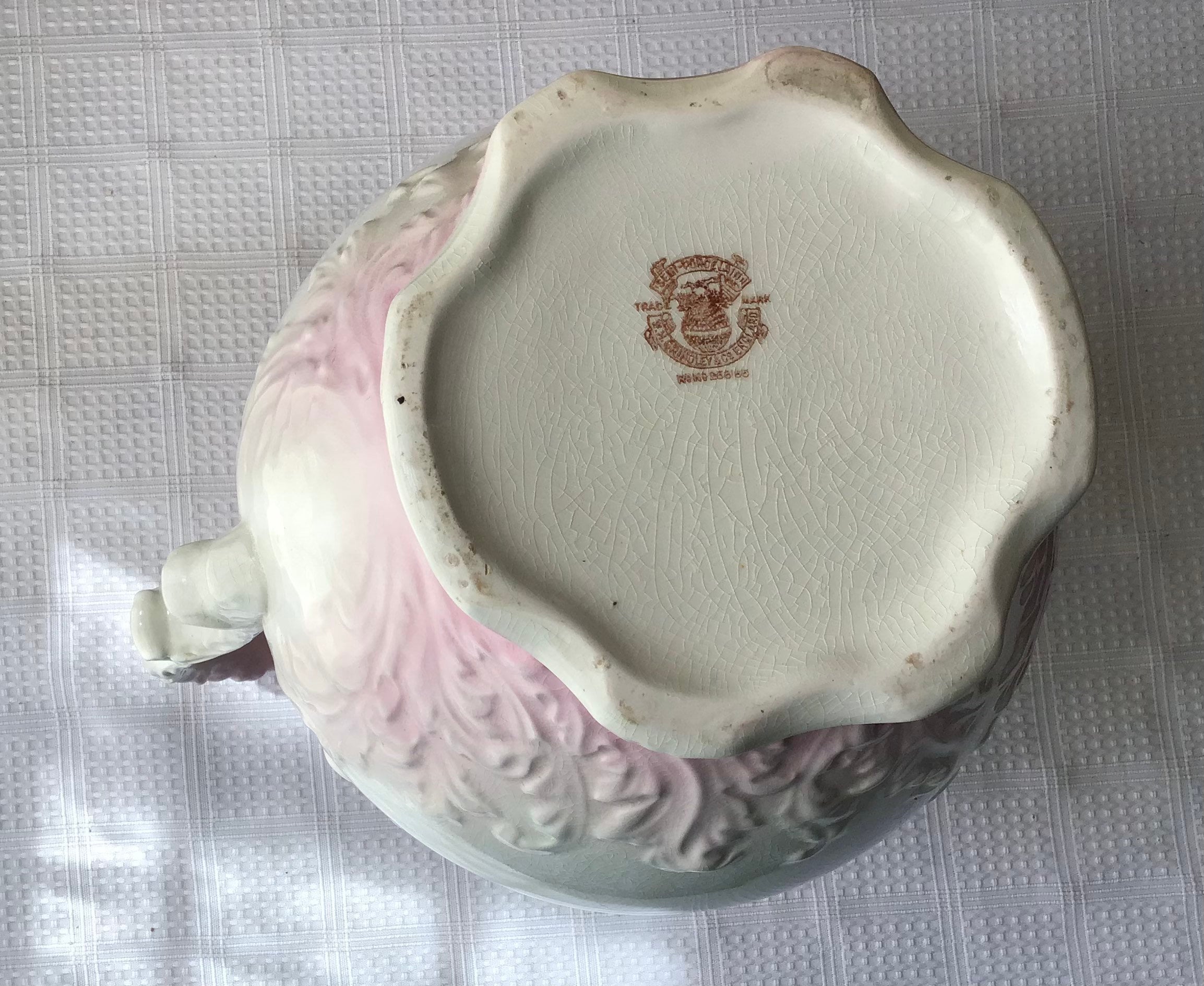 XL Antique W. H. Grindley & Co. England Semi-porcelain Pitcher | Etsy