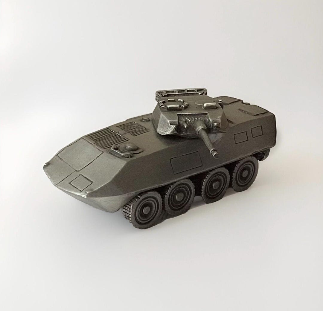 VTG Sparta Pewter Model Military Tank From General A.M. Gray USMC ...