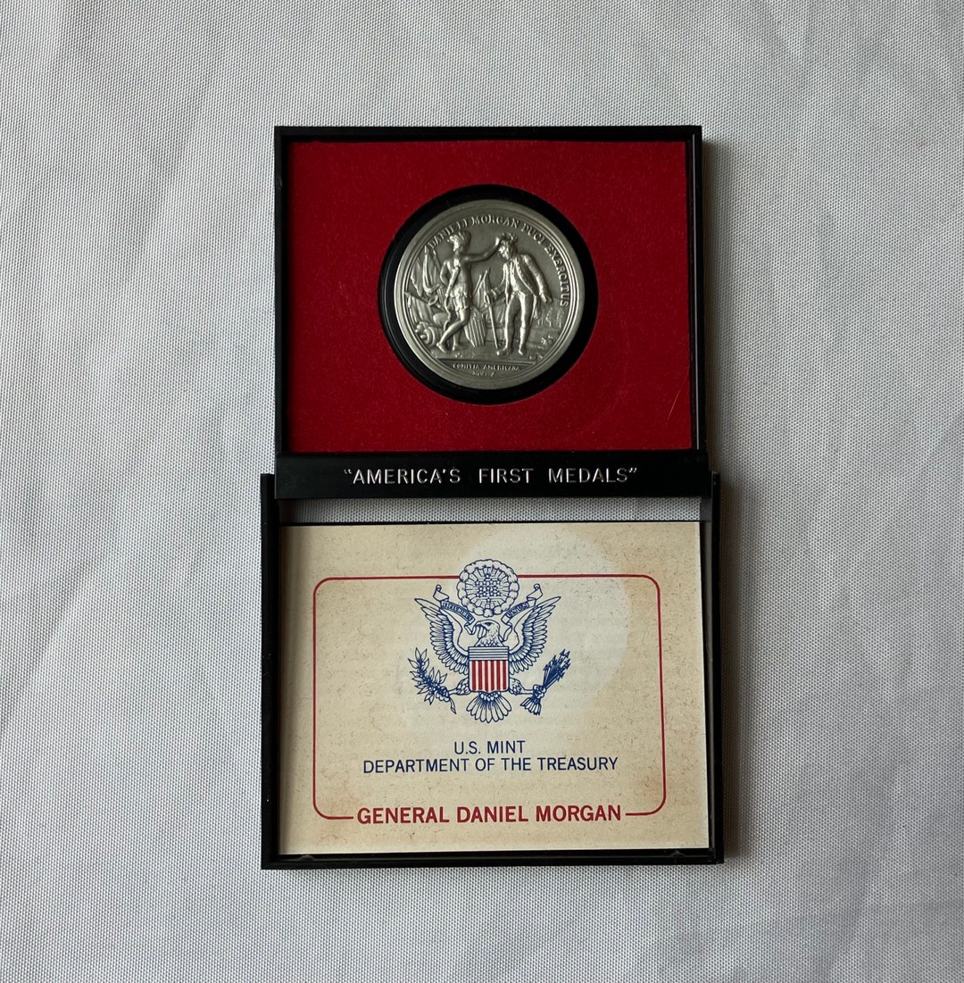 VTG General Daniel Morgan at Stoney Point Token Medal US Mint in Box ...