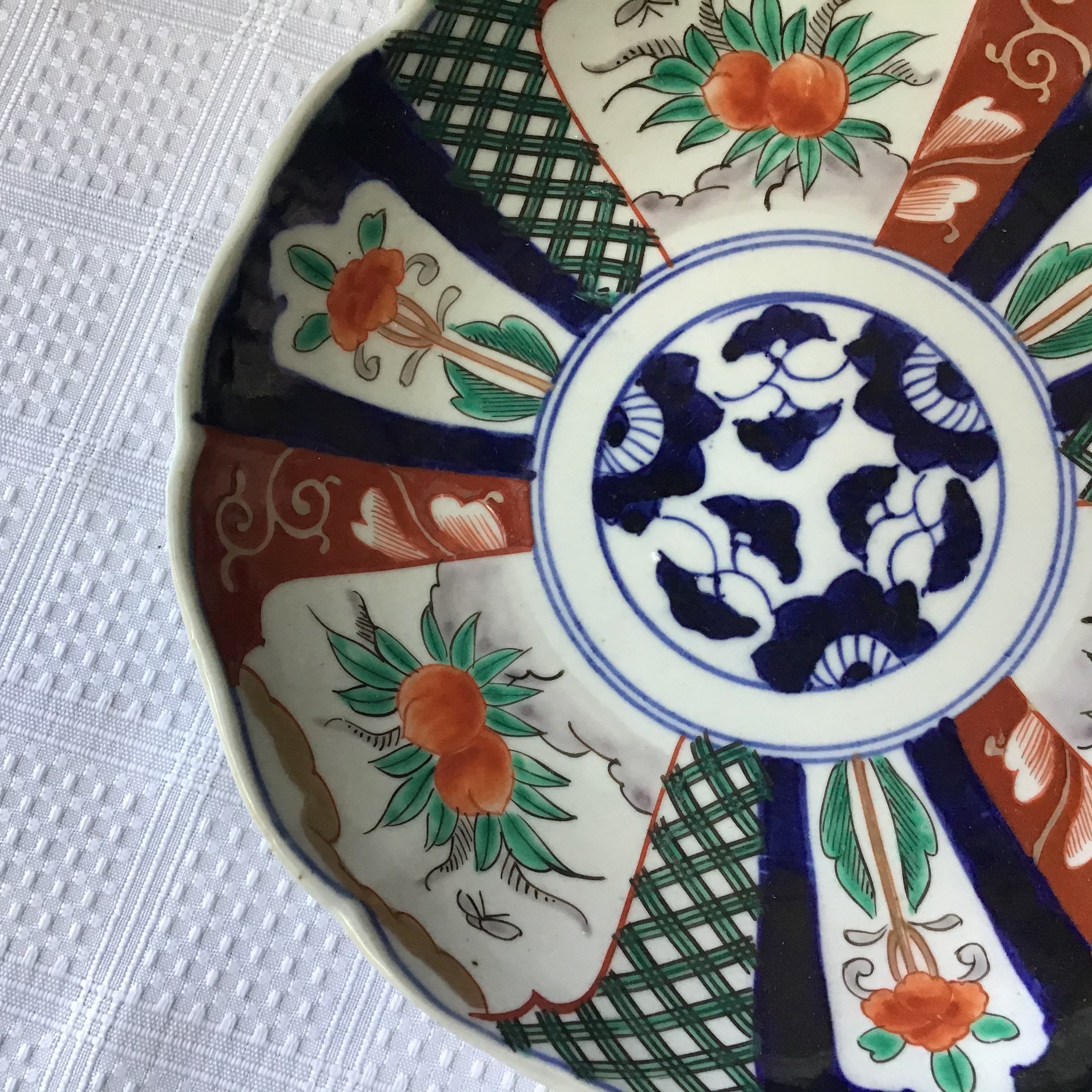 Antique 19th C. Chinese Porcelain Shallow Bowl/ Plate 8 1/4 | Etsy