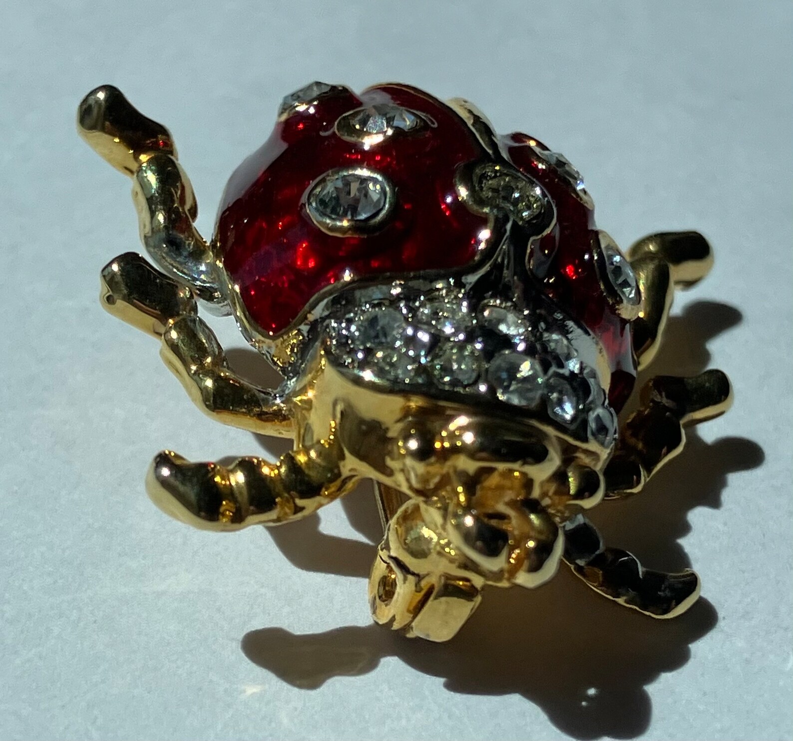Vintage Christian Dior Style Ladybug Brooch, Unmarked - Etsy