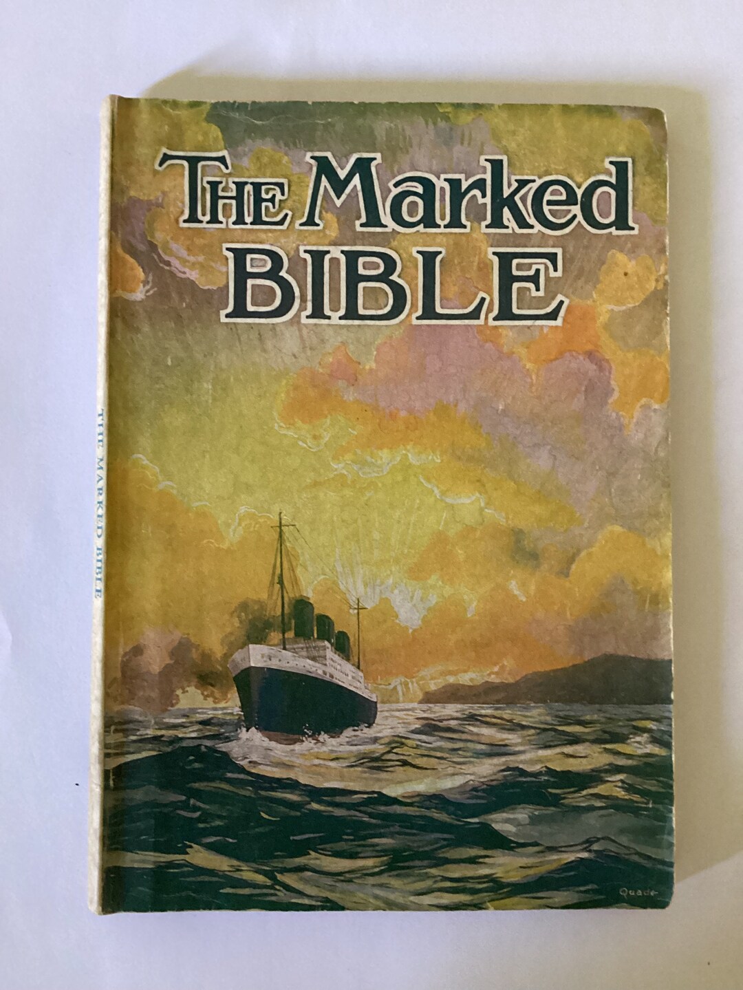 Book, “the Marked Bible,” by Charles Taylor, 1922, USA - Etsy