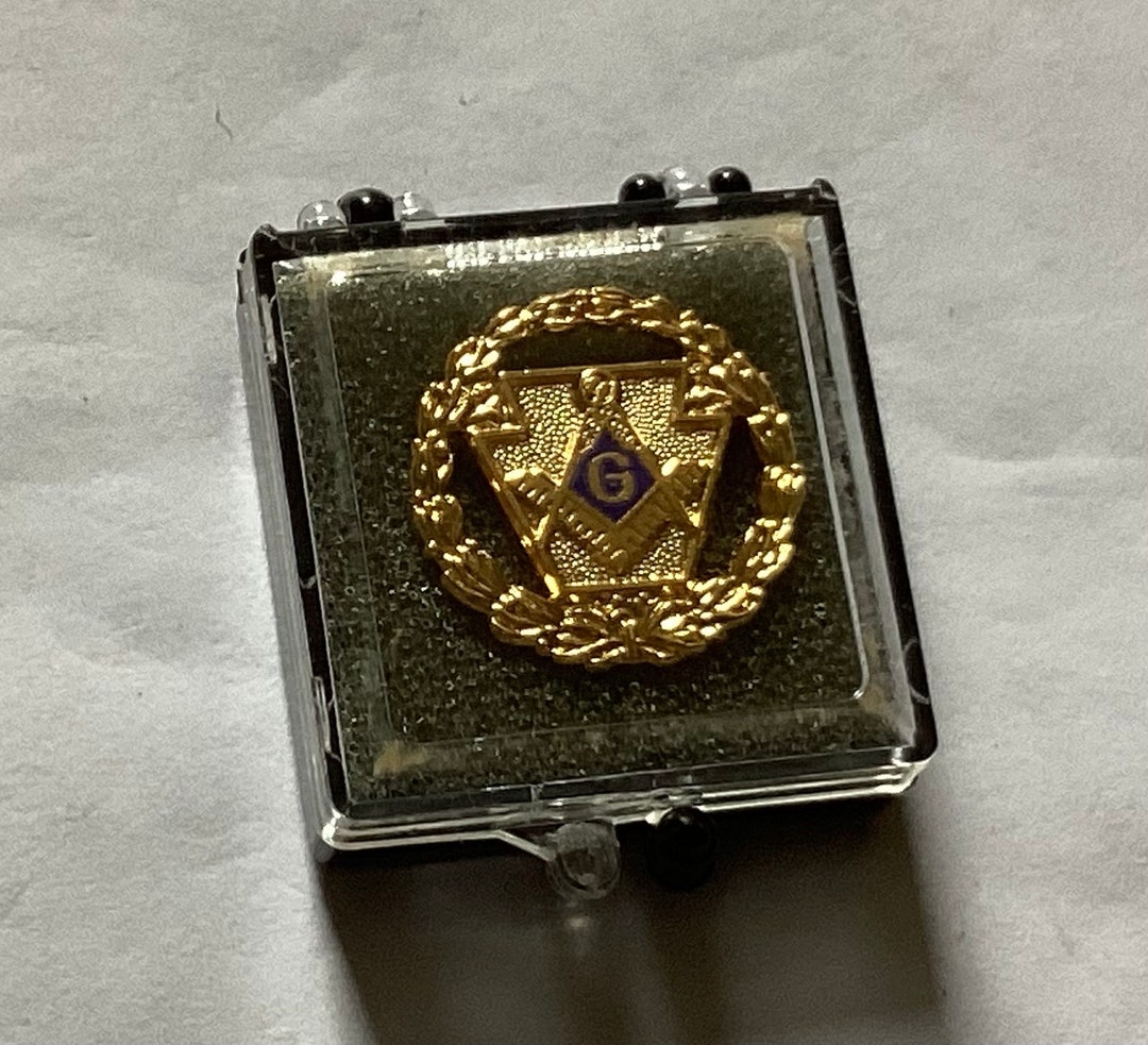 VTG Masonic Freemason Brooch, Grand Lodge of Pennsylvania - Etsy