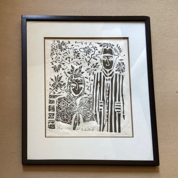 Block Print Art - Etsy