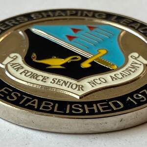 US Air Force Senior NCO Academy Maxwell/ Gunter Annex Challenge Coin - Etsy