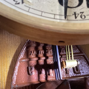 Antique German Mauthe Wall Clock With Key & Pendulum, Needs Service - Etsy