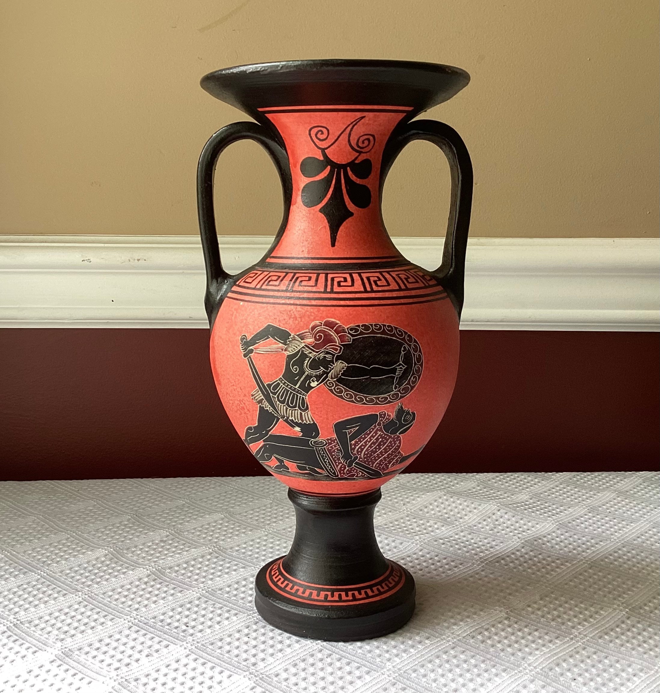 12cm / 4.72in diameter Minotaur Ancient Greek Vase Red Figure Greek ...