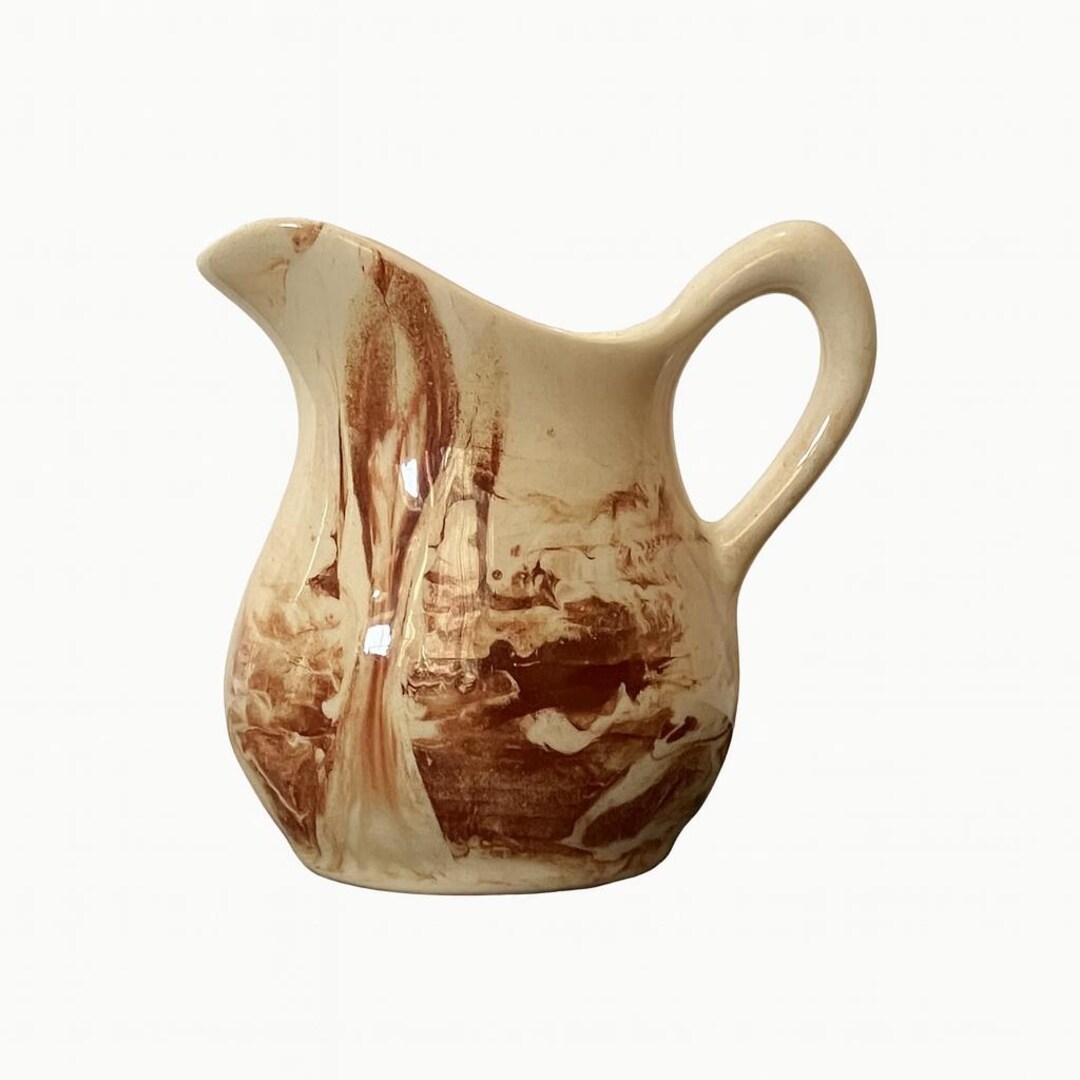 VTG Sitka Clay Hand Made Glazed Pottery Creamer/ Small Pitcher, Alaska ...