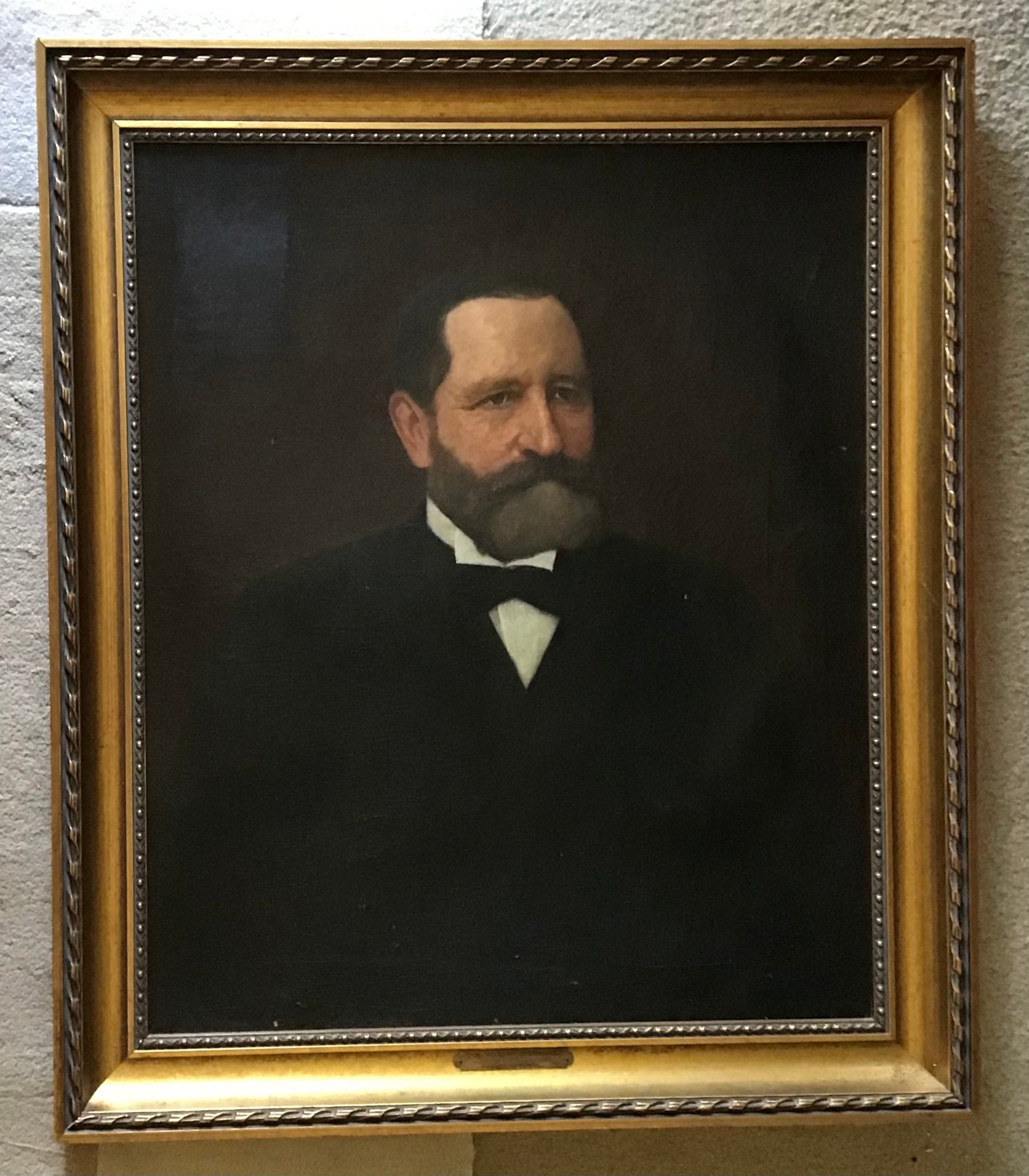 Antique Oil on Canvas Portrait of Colonel William L. Strong by | Etsy