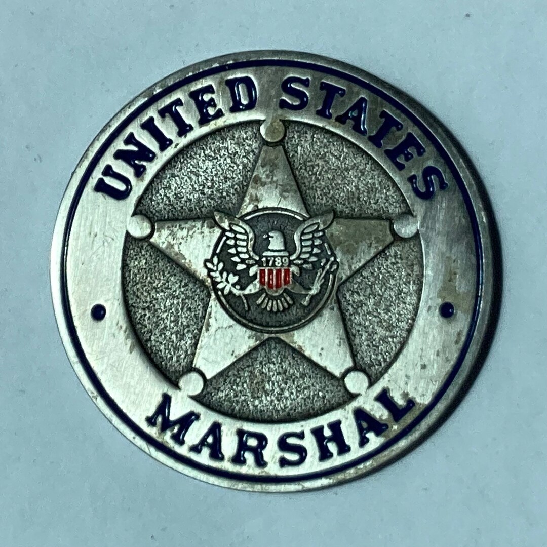 US Marshall Challenge Coin - Etsy
